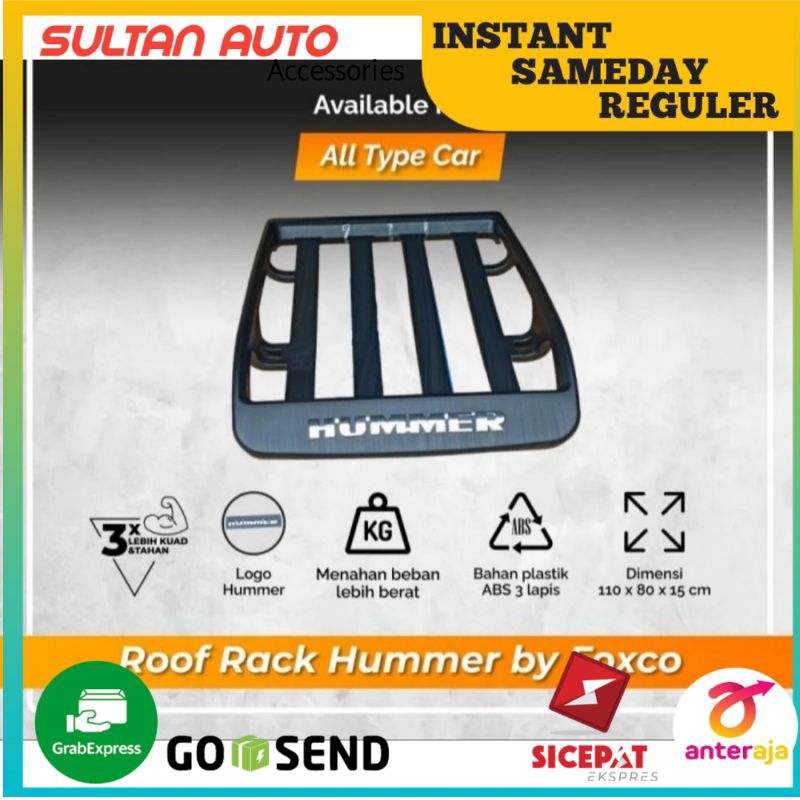 Jual Roof Rack Hummer / Roof Rack Hamer / Roof Rack Humer | Shopee ...