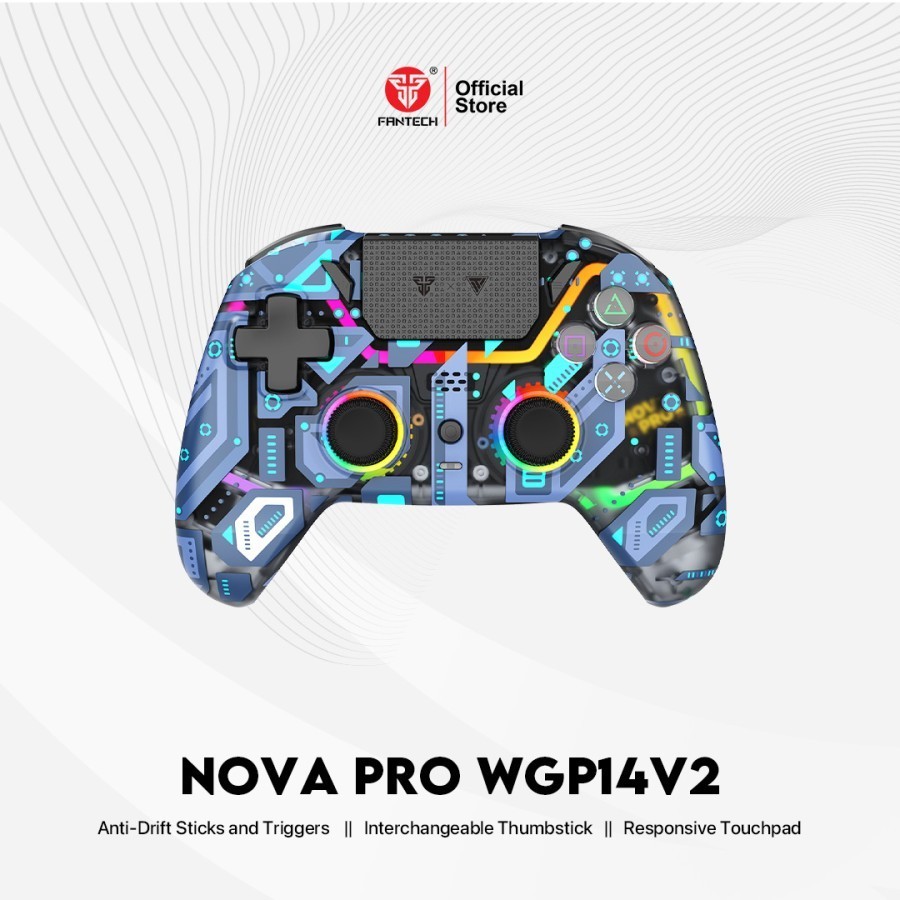 Jual Fantech WGP14 Nova Wireless Gamepad With Hall Effect For PS ...
