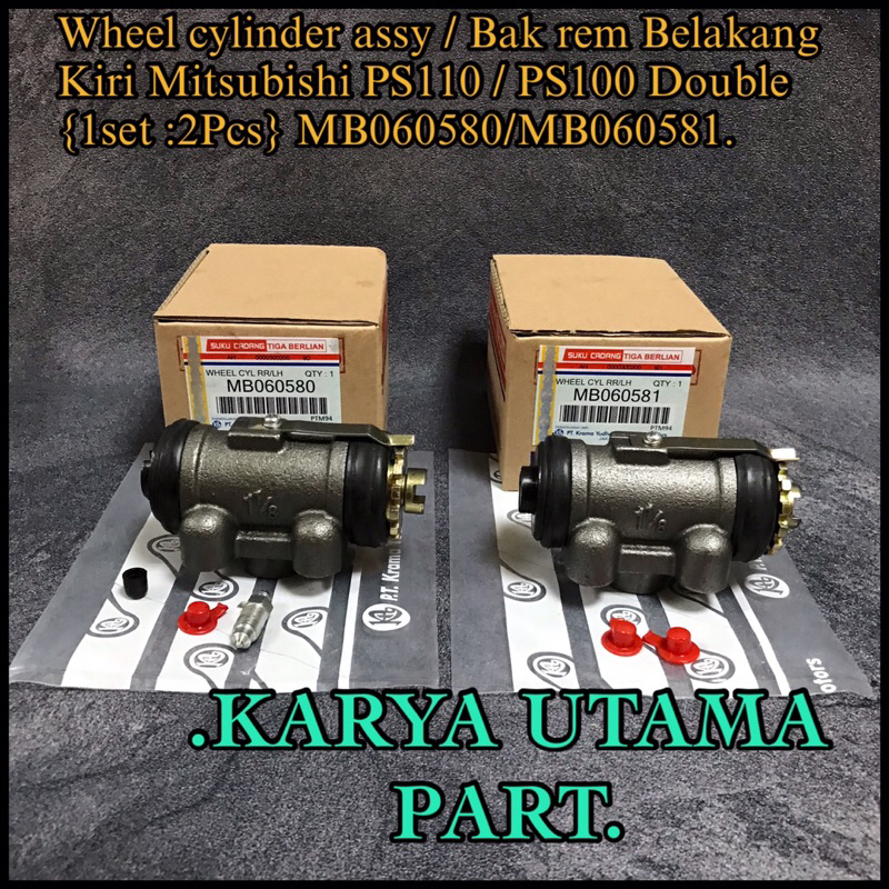Jual Wheel Cylinder Assy/Bak Rem Belakang Kiri Mitsubishi PS110/PS100 ...