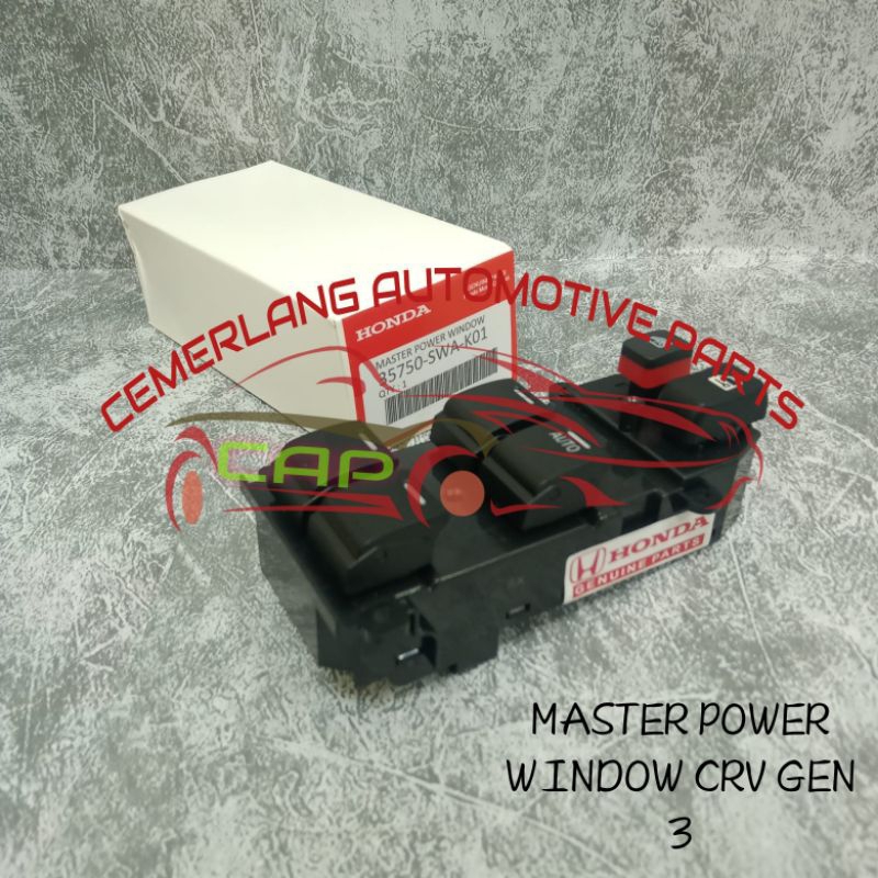 Jual MASTER POWER WINDOW MOBILIO - SAKLAR POWER WINDOW PUSAT HONDA ...