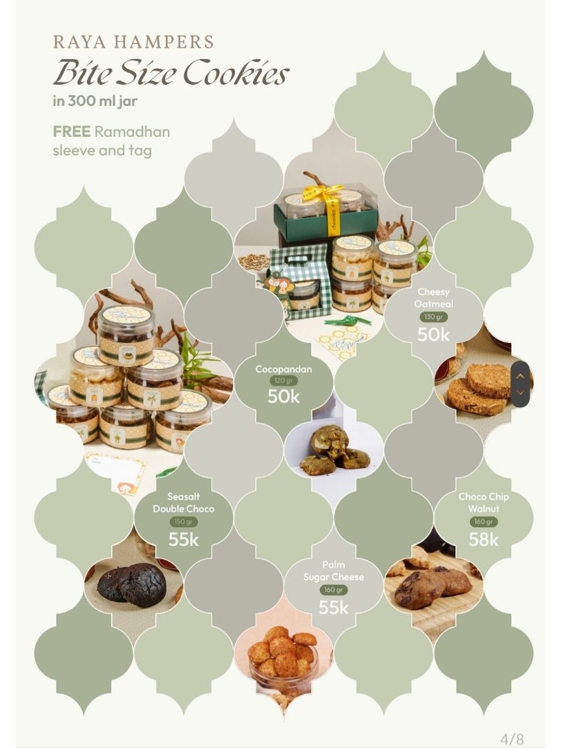 Jual Cookies Kue Kering Hampers Lebaran Idul Fitri CHEEOKO | Shopee ...