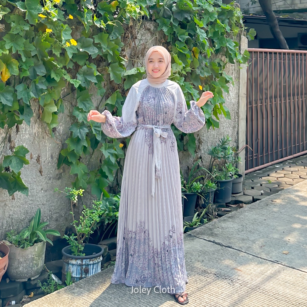 Jual Joley Cloth - Samira Dress Lionel Richie Muslimah Busui Frendly Baju Lebaran Katun Panjang ...