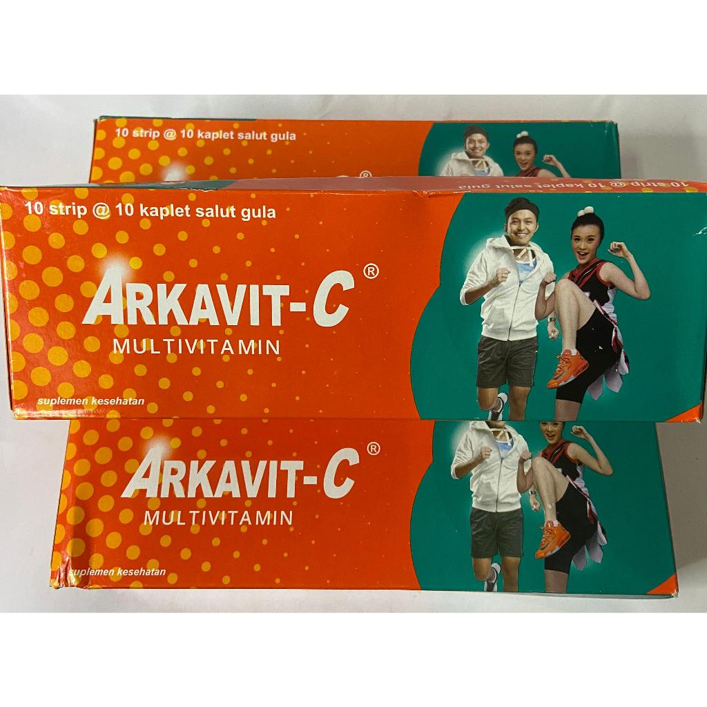 Jual Arkavit C Kaplet (Box) | Shopee Indonesia