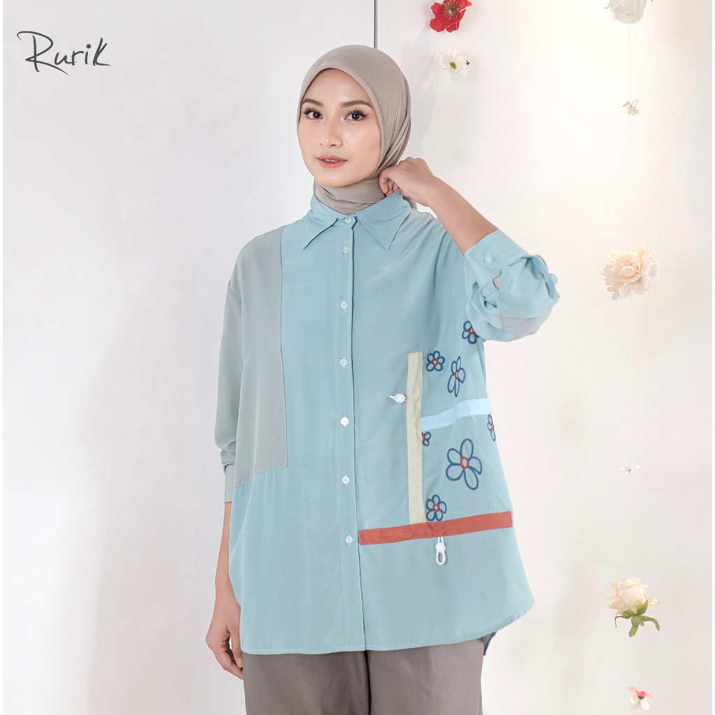 Jual Rurik Kemeja Oversize Cavaro Shirt | Shopee Indonesia