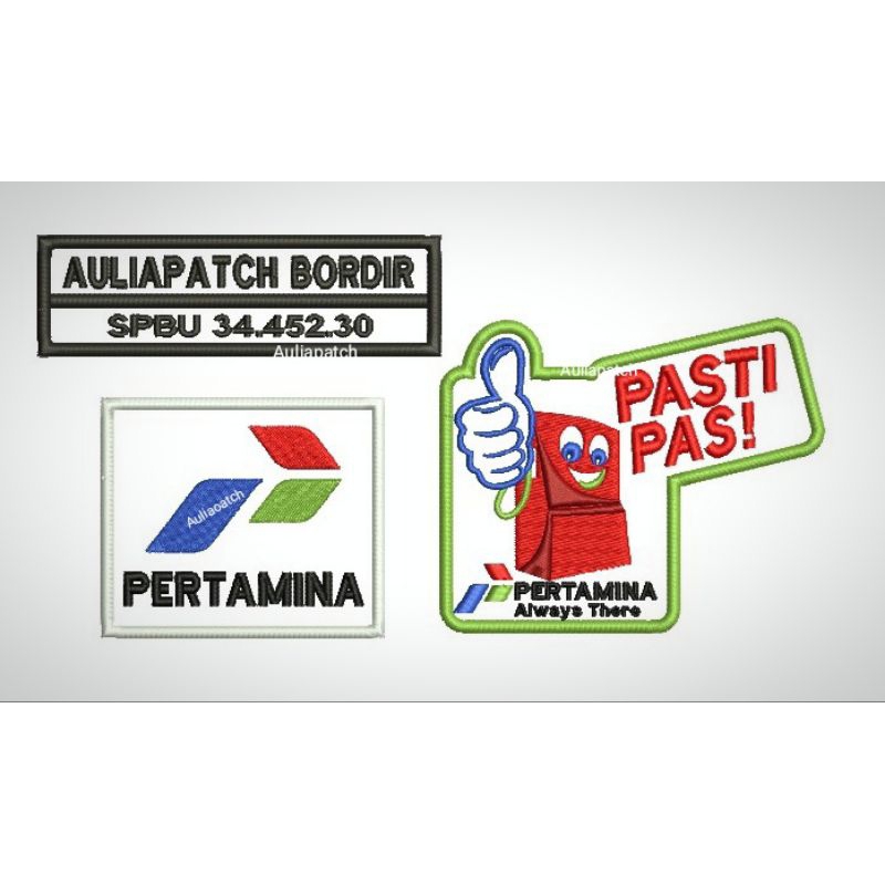 Jual LOGO PERTAMINA PASTI PAS ! NAMTAG CUSTOM SPBU PERTAMINA | Shopee ...