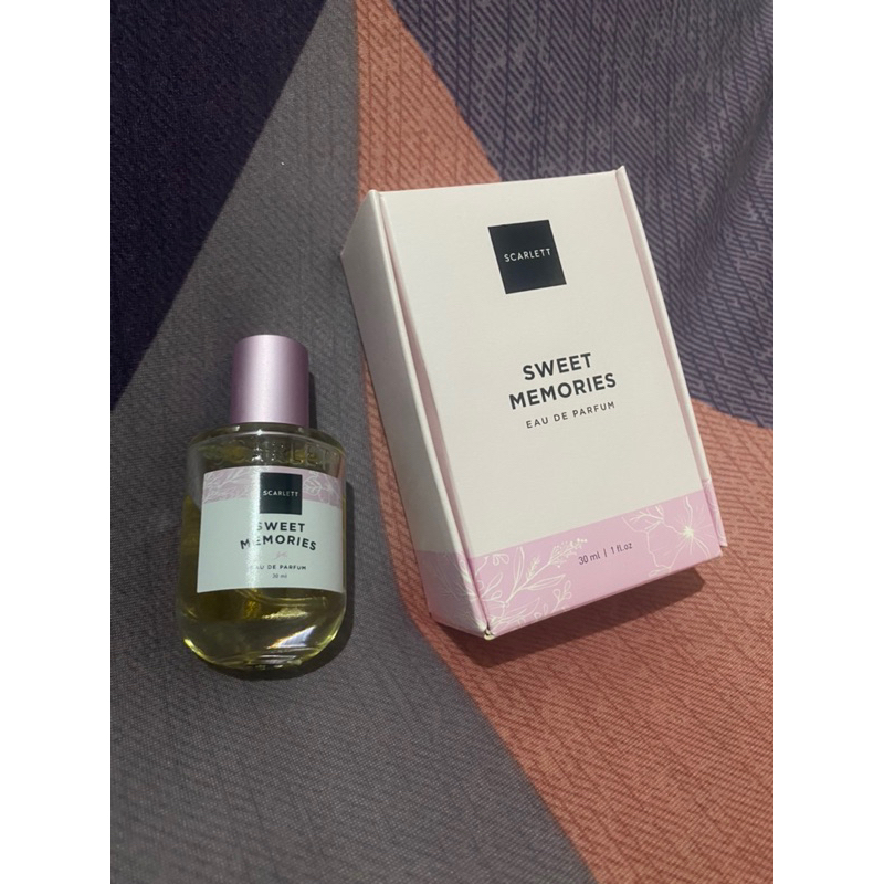 Jual Scarlett Whitening Parfum Sweet Memories (preloved by Meg ...