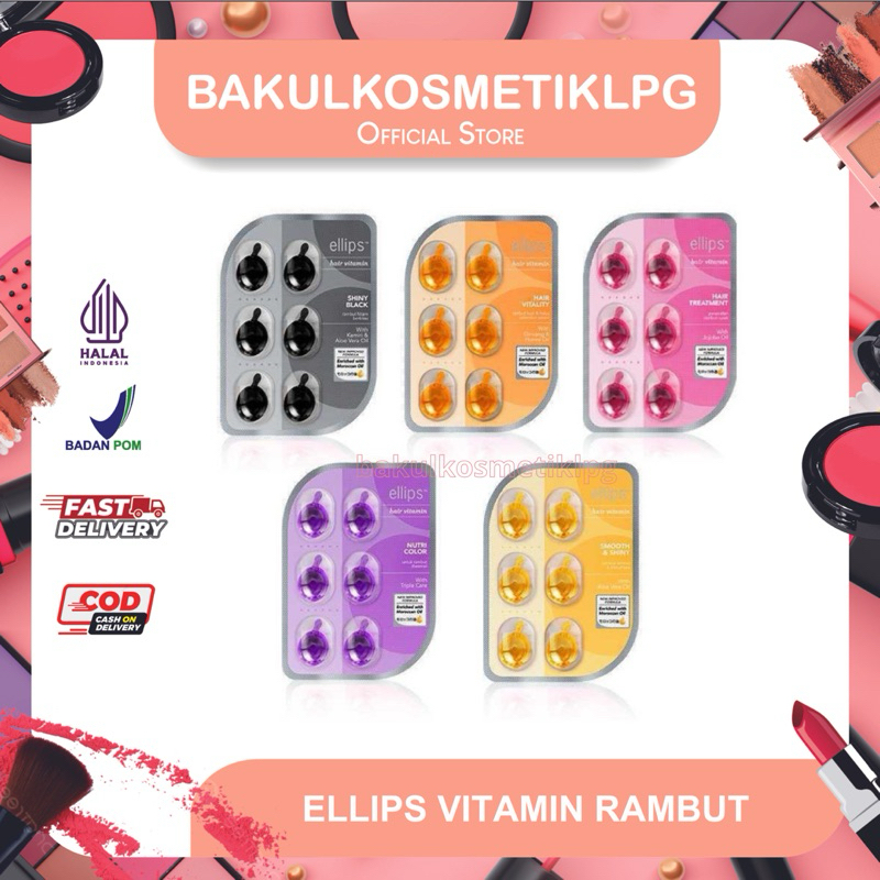 Jual ELIPS Vitamin Rambut | Shopee Indonesia