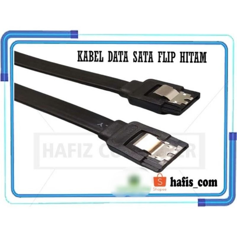 Jual KABEL DATA SATA FLIP HITAM | Shopee Indonesia