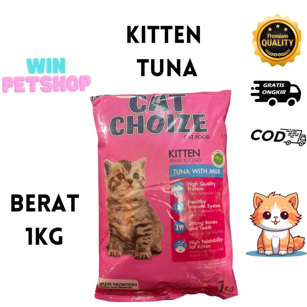 Jual CAT CHOIZE KITTEN 1KG | Shopee Indonesia