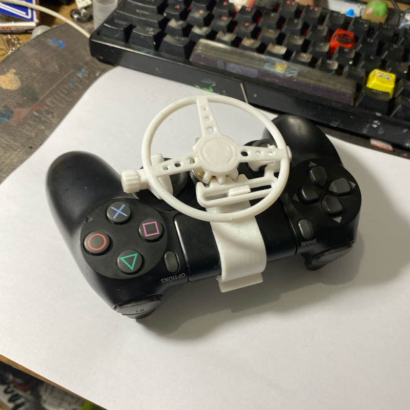 Jual Mini steering wheel controller Stik PS4 DS4 Dual Shock 4 ps4 Merah ...