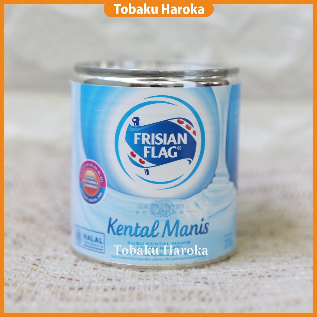 Jual Frisian Flag Susu Bendera Kaleng 370gr - Susu Kental Manis Bendera ...