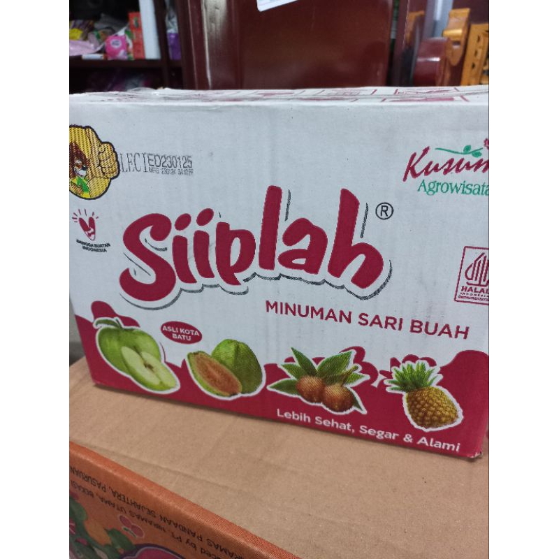 Jual siiplah minuman sari buah isi 32x120ml | Shopee Indonesia