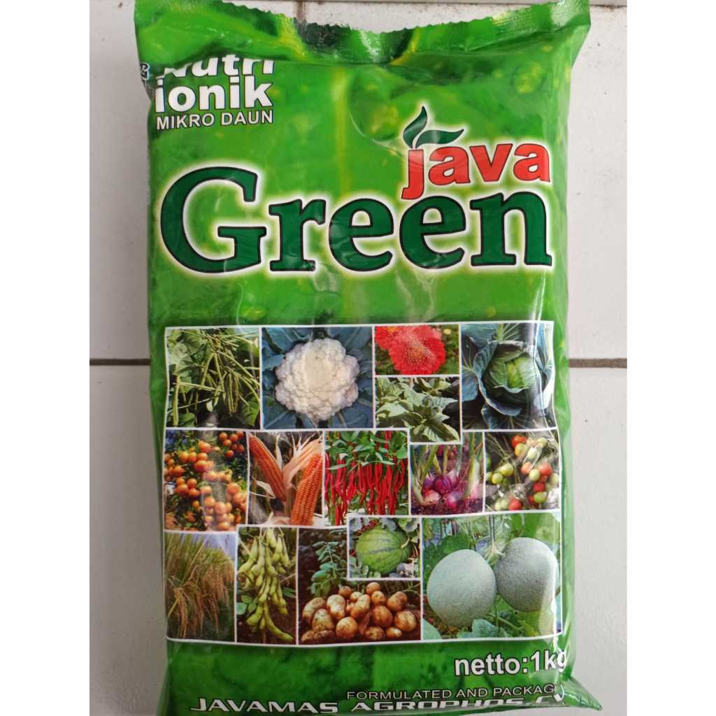Jual Pupuk JAVA GREEN Nutri Ionik - 1 KG | Shopee Indonesia