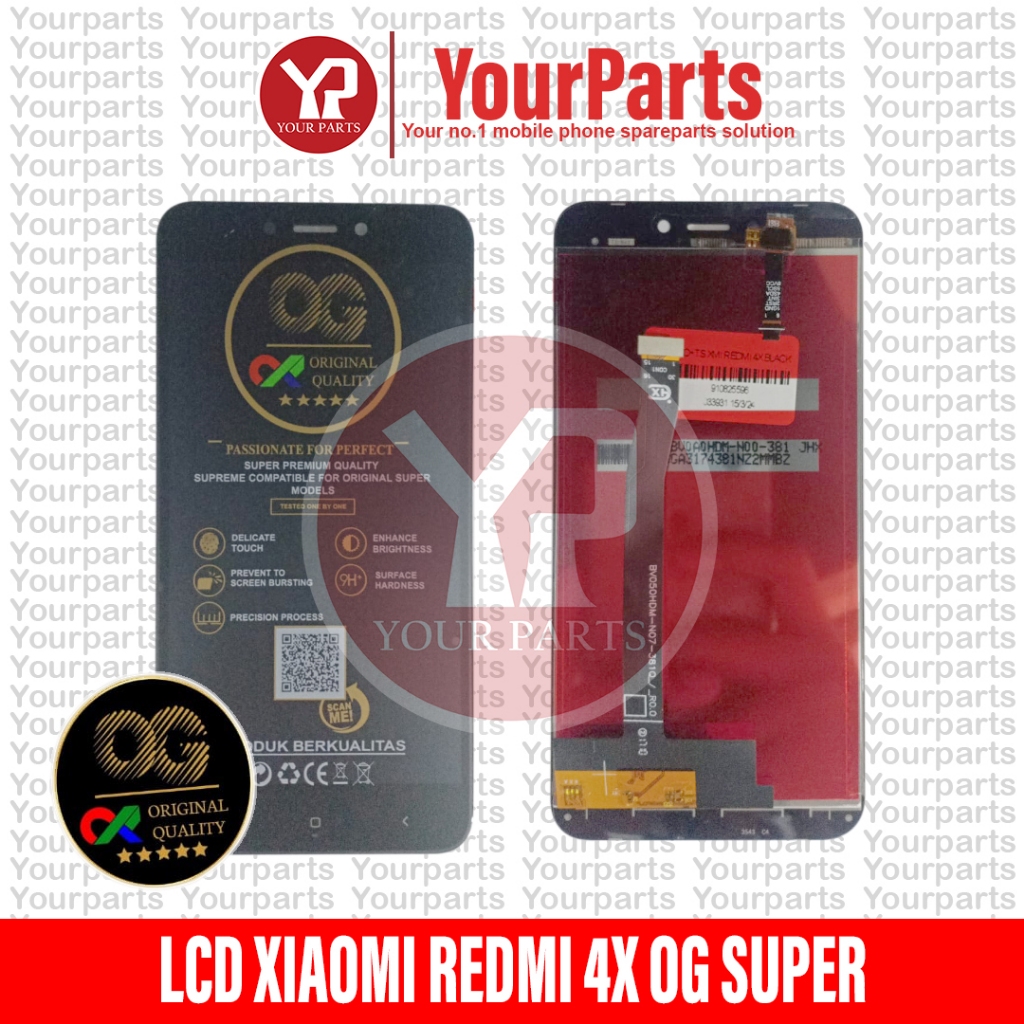 Jual LCD XIAOMI REDMI 4X (OG SUPER) | Shopee Indonesia