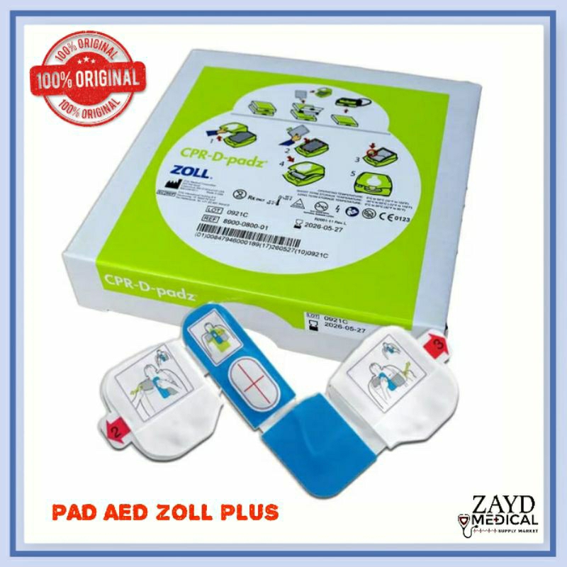 Jual Pads AED Zoll plus/ Pad AED Zoll plus | Shopee Indonesia
