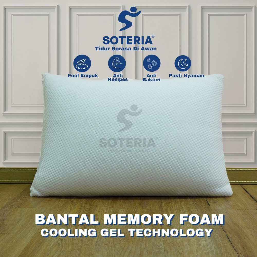 Jual Soteria Bantal Memory Foam Hotel / Bantal Hotel Full Latex Memory ...