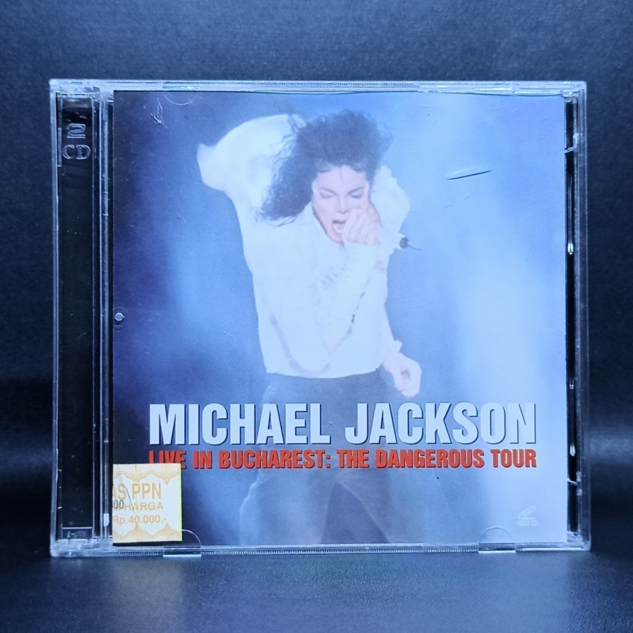 Jual VCD Michael Jackson - Live In Bucharest - The Dangerous Tour | Shopee Indonesia