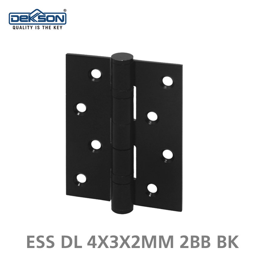 Jual HINGE DEKSON DELUXE ESS DL 4X3X2MM 2BB MATT BLACK Engsel Kupu-kupu ...