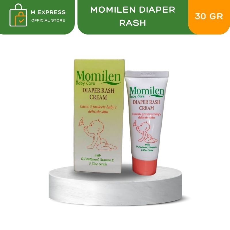 Jual MEGAMART | MOMILEN DIAPER - Rash Cream Ruam Popok Iritasi Merah ...