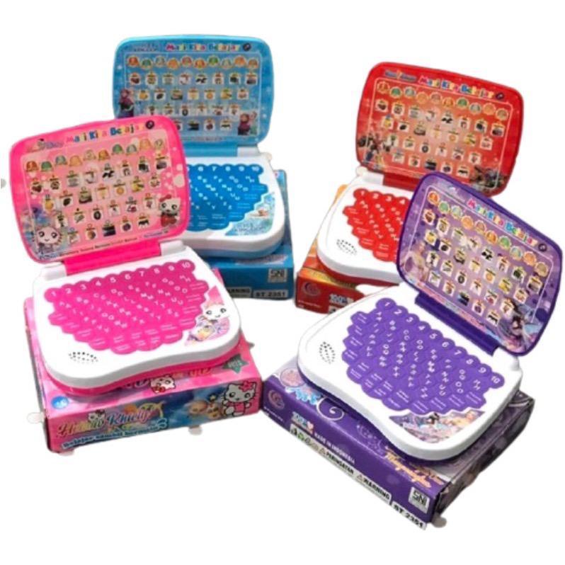 Jual Mainan Laptop Anak 2 Bahasa Indonesia dan Bahasa Inggris Tanpa ...