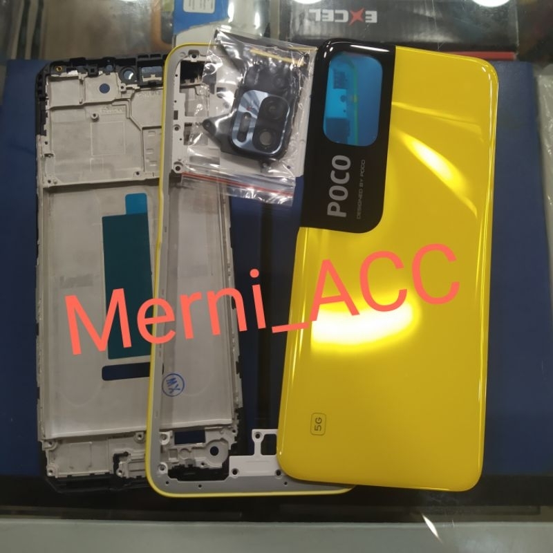Jual Cessing hausing fullset frame lcd Xiaomi Poco M3 Pro / 5G Backdor ...