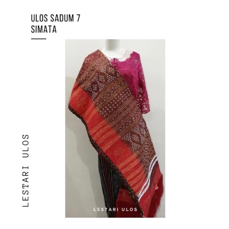 Jual Ulos Sadum Angkola Raja Ulos Tondi Rambu Padat | Shopee Indonesia