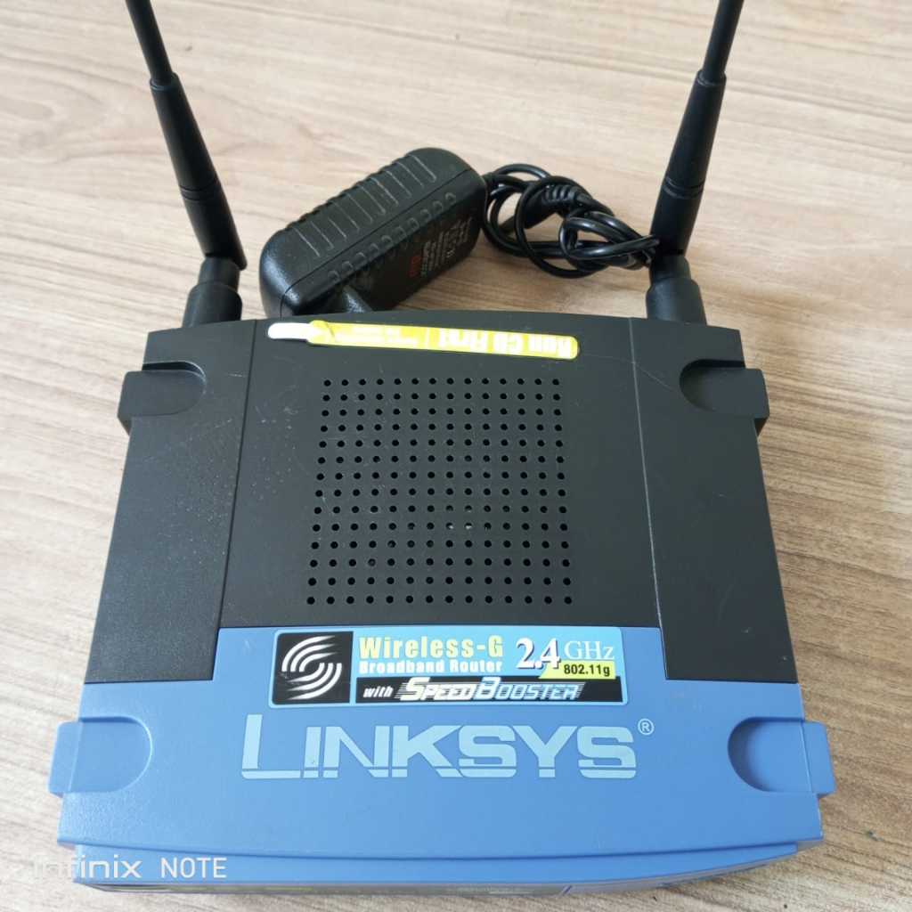 Jual LINKSYS WRT54GS V7 Broadband Router (Bekas Normal) | Shopee Indonesia