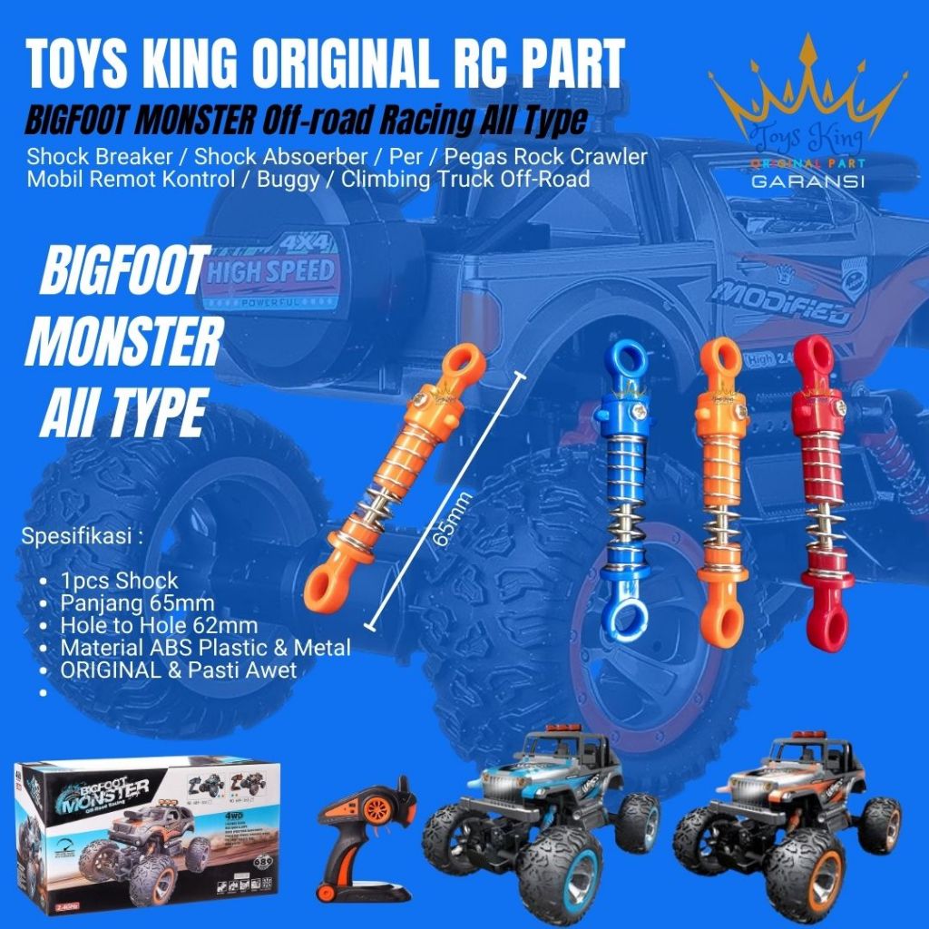 Jual Shock Breaker / Shock Absoerber / Per / Pegas Rock Crawler RC CAR ...