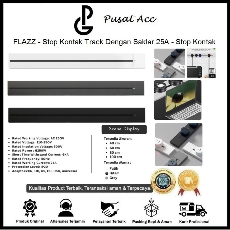 Jual Flazz - Stop Kontak Track Dengan Saklar 25A - Stop Kontak Rel Meja ... Jual Flazz - Stop Kontak Track Dengan Saklar 25A - Stop Kontak Rel Meja ...