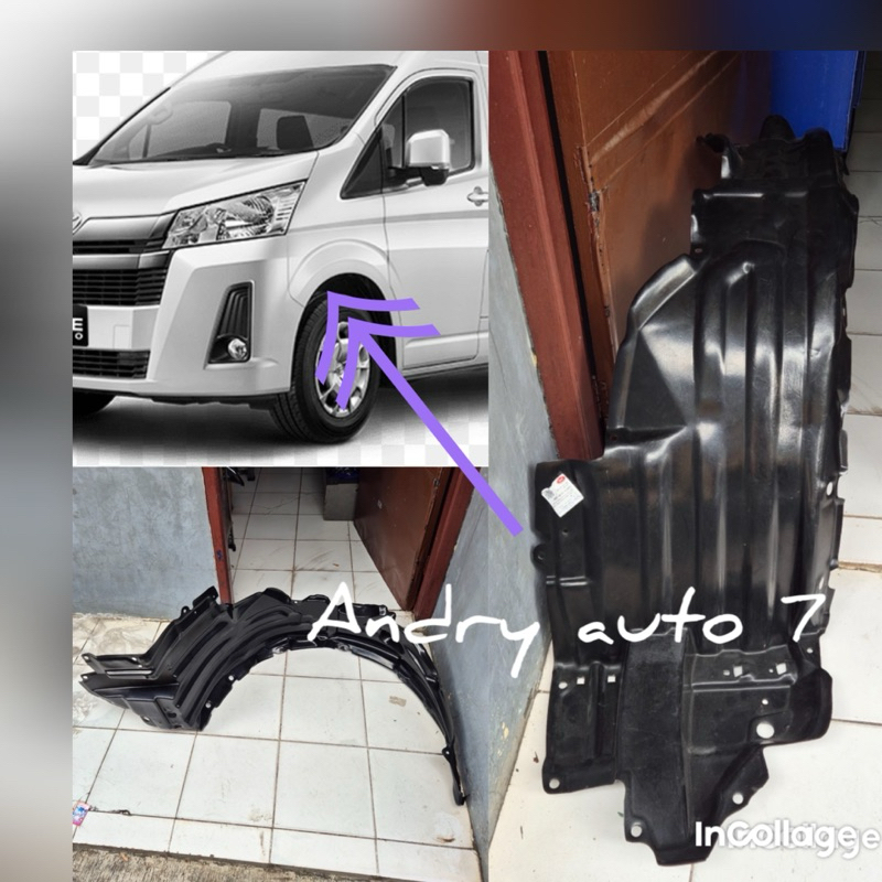 Jual Liner fender spakbor kolong atas ban hiace premio | Shopee Indonesia
