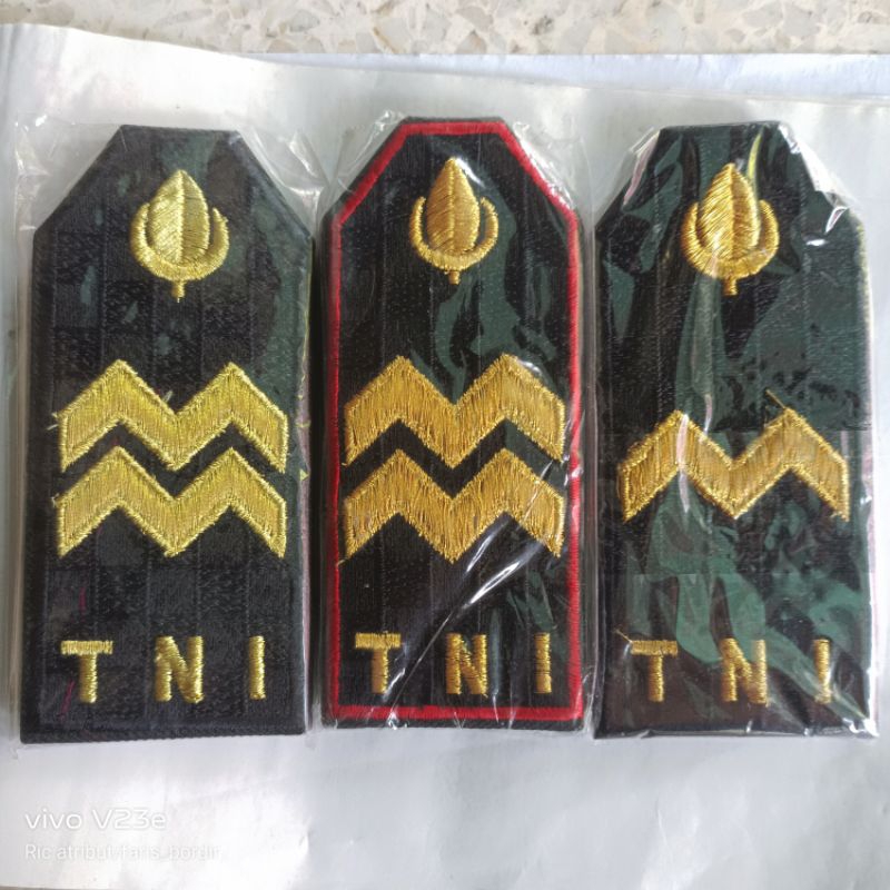 Jual PANGKAT TNI PDU PELDA PELTU EVOLET PDU PANGKAT UPACARA TNI AD ...