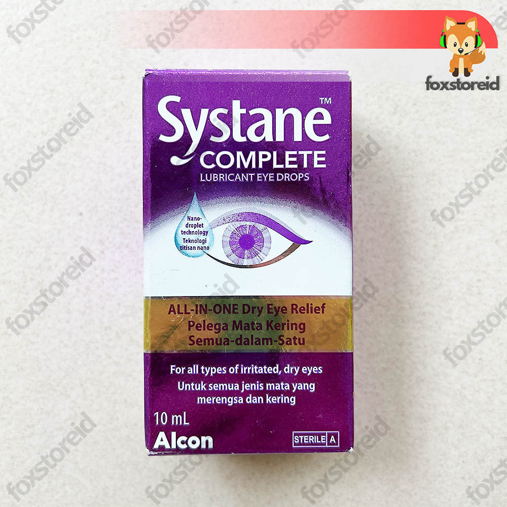 Jual SYSTANE Complete All-In-One Lubricant Eye Drops 10ml Impor ...