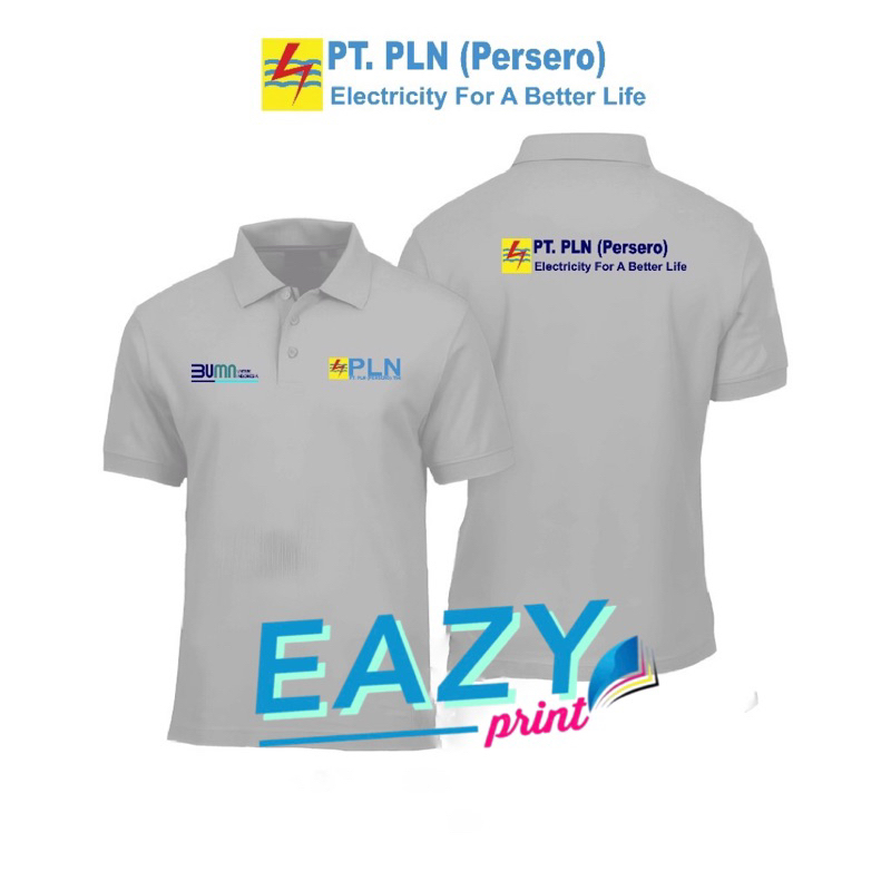 Jual SERAGAM BAJU POLO SHIRT PLN PERSERO KARYAWAN BUMN ELECTRICITY FOR ...
