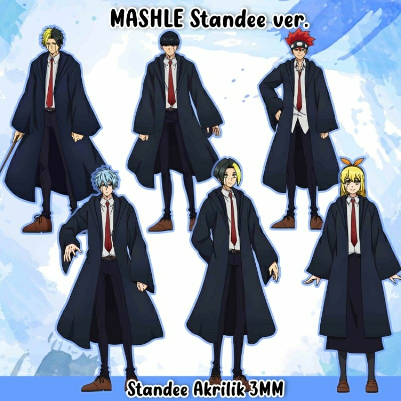 Jual Mashle Standee Akrilik / Mashle Action Figure / Mash Lance Finn Dot Lemon Rayne / Mashle ...