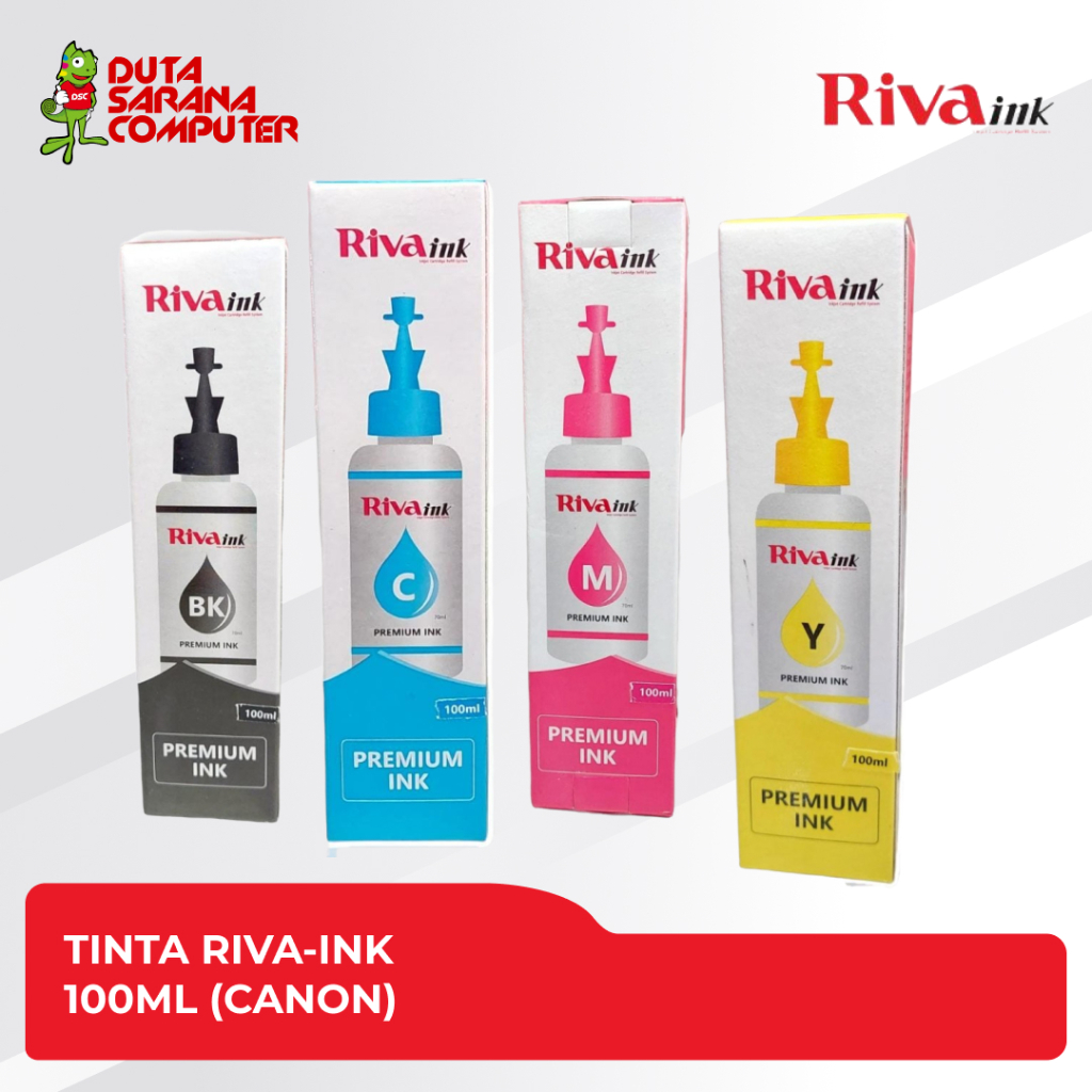 Jual Tinta Printer Riva Ink 100 Ml, Canon | Shopee Indonesia