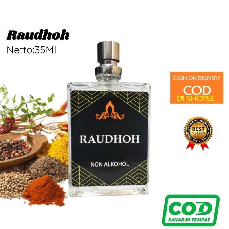 Jual Minyak Wangi Ibadah Sholat Raudhoh Parfum Arab Saudi Bibit Murni ...