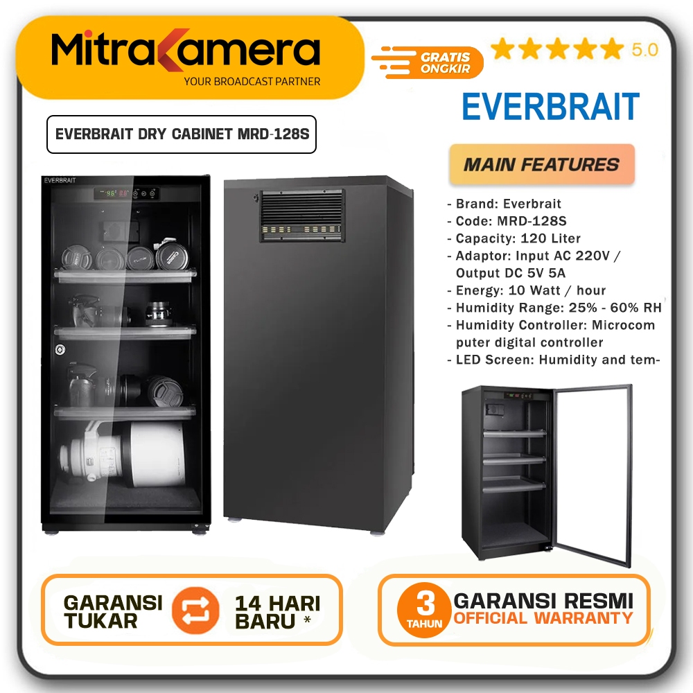 Jual Everbrait Electric Dry Cabinet MRD-128S | Shopee Indonesia
