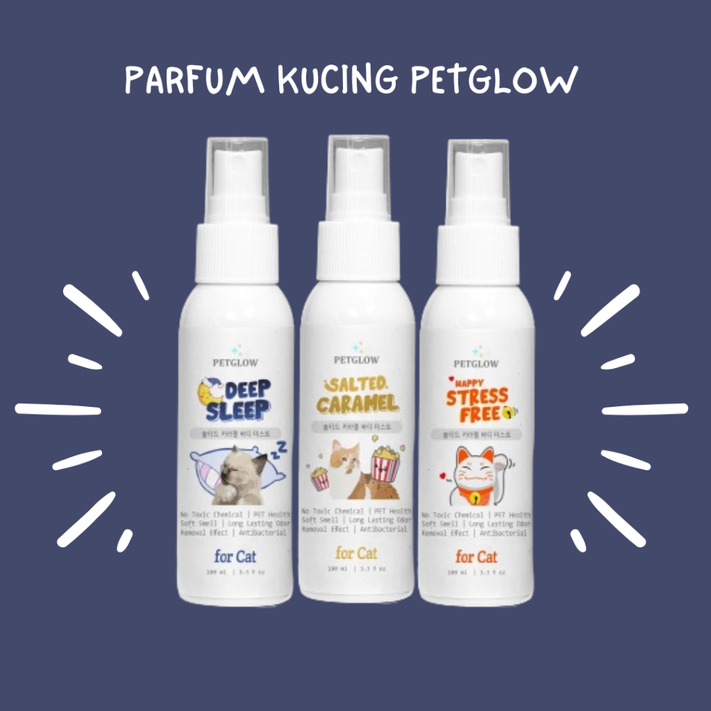 Jual Parfum Kucing PETGLOW (1 pcs) - Cat Perfume - Premium Pet Perfume ...