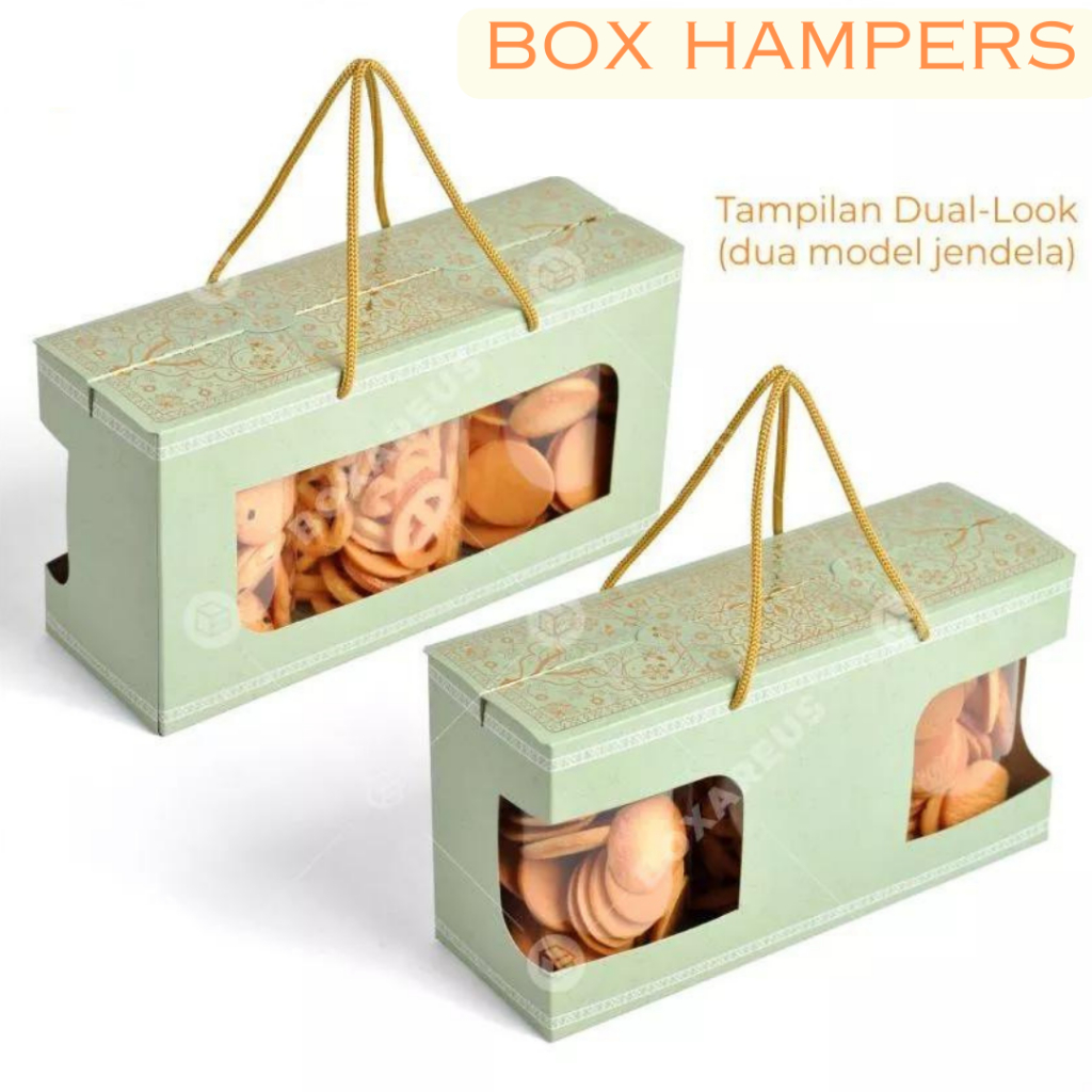 Jual Box Toples Tabung Packaging Hampers Kemasan 3 Jar Silinder 600ml ...