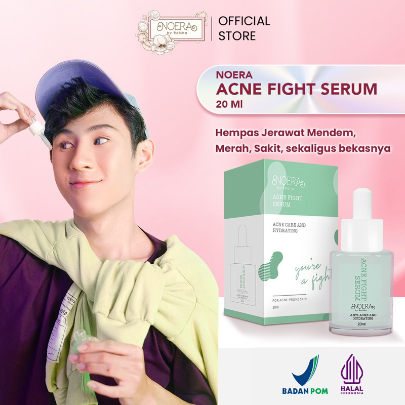 Jual Noera Acne Fight Serum | Serum Wajah BPOM Noeraskincare Anti Acne ...