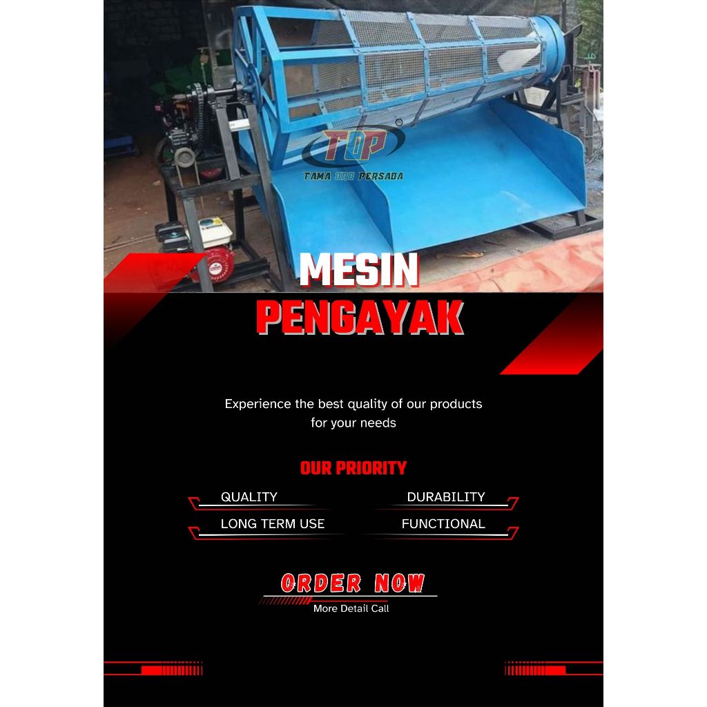 Jual Mesin Pengayak Ayakan sortasi penyaring kompos pasir bijian dll ...
