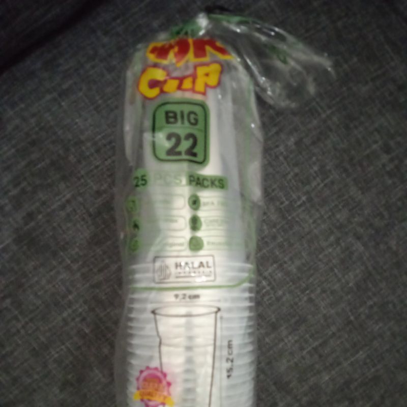 Jual HOK CUP BIG SERIES UKURAN 18 OZ, 22 OZ DAN 26 OZ | Shopee Indonesia