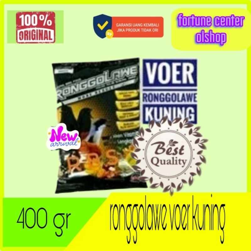 Jual RONGGOLAWE KUNING PAKAN BURUNG ANIS KACEE MURAI CUCAKIJO BY EBODJAYA | Shopee Indonesia