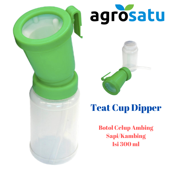 Jual Teat Dipper Cup - Botol Celup Puting Ambing Sapi Kambing Perah ...