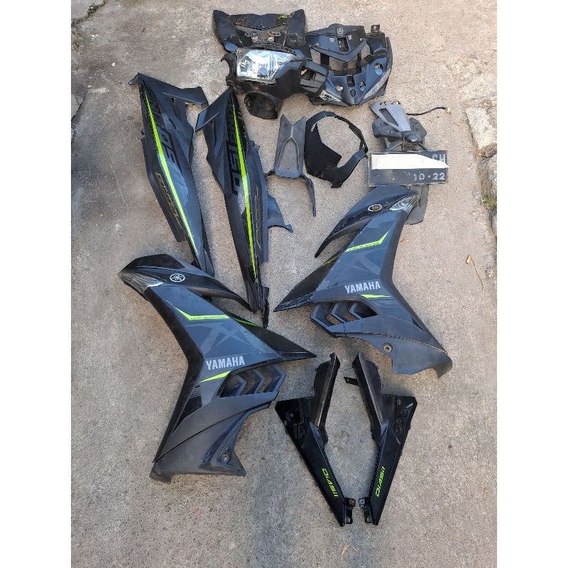 Jual cover bodyset body fullset yamaha mxking150 mx king mxking ...