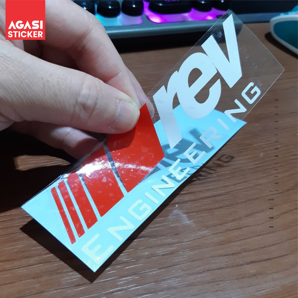 Jual Sticker REV ENGINEERING Cutting Sticker | Stiker | Sticker Mobil ...