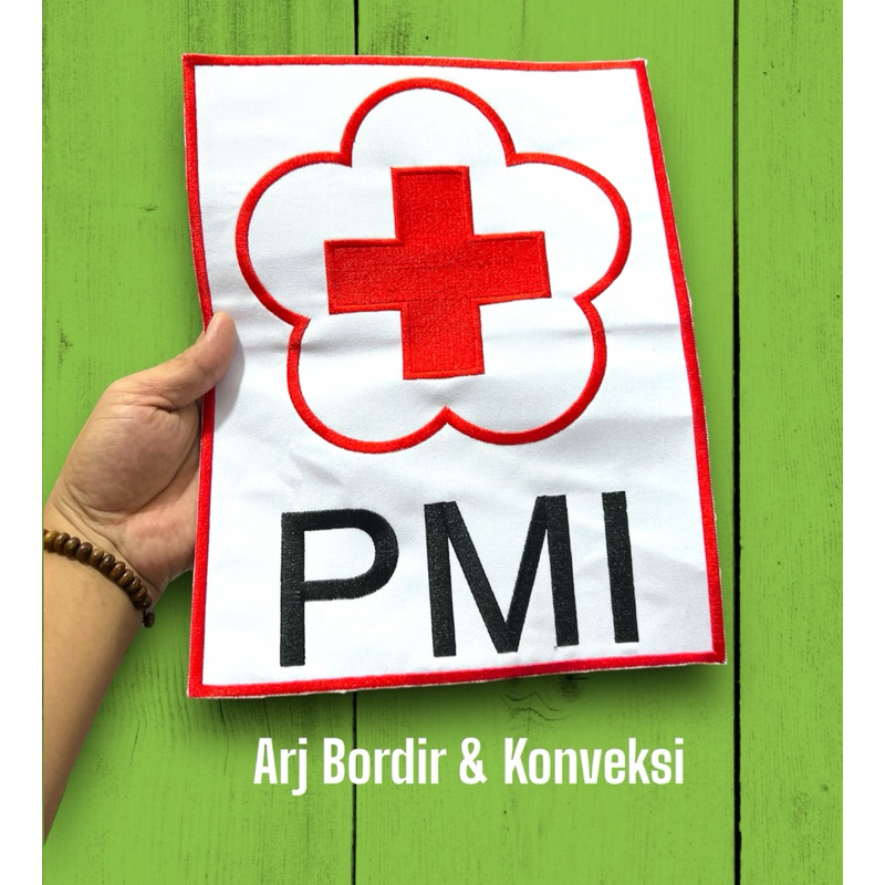 Jual logo PMI Besar Belakang Palang Merah Indonesia | Shopee Indonesia