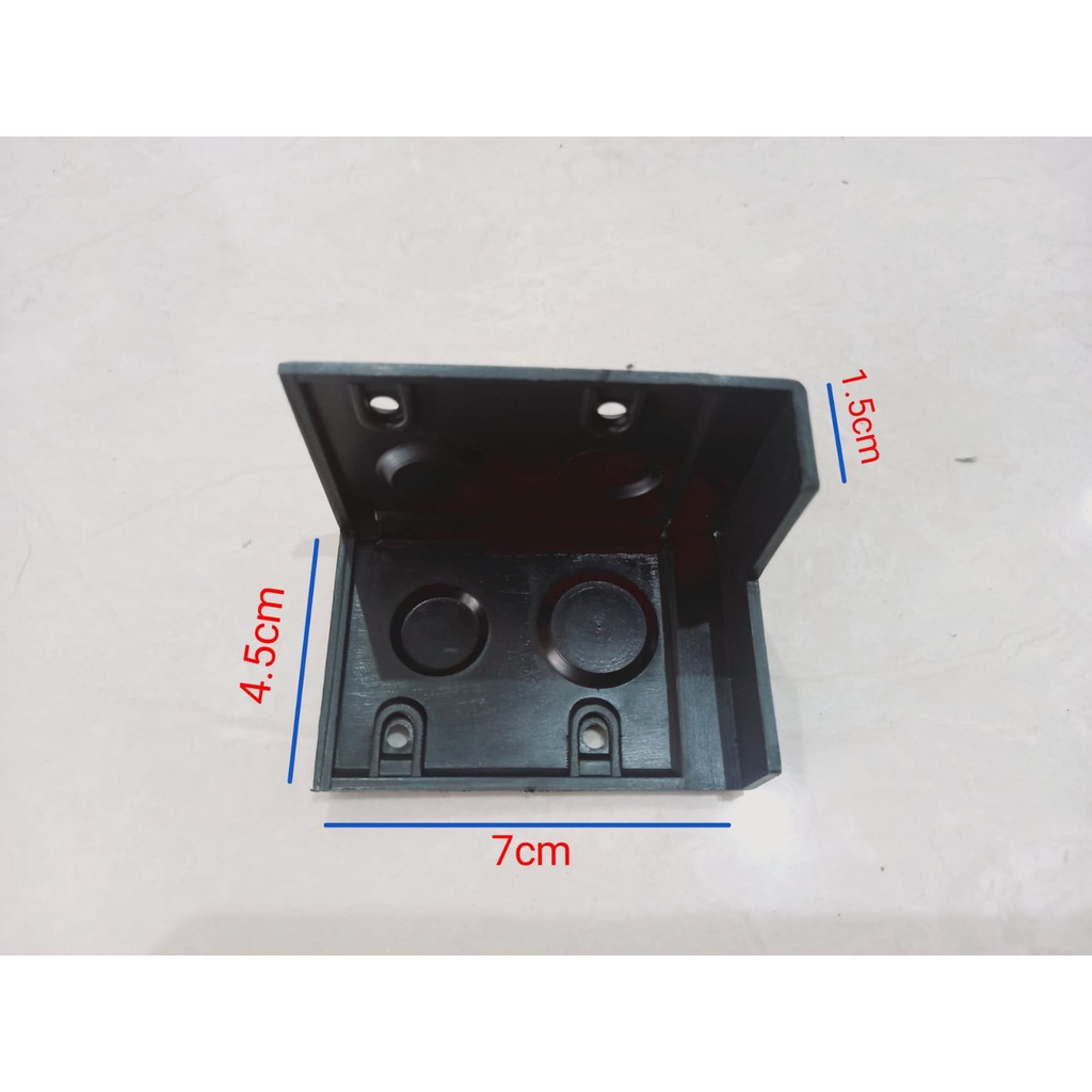 Jual ( 12pcs )SIKU BOX SPEAKER ST 4 SK BULAT Siku salon pvc ST4 Bulat ...