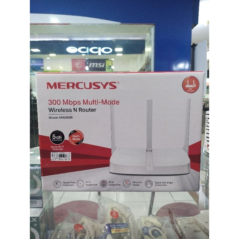 Jual ROUTER MERCUSYS MW-306R 300MBPS MULTI MODE | Shopee Indonesia