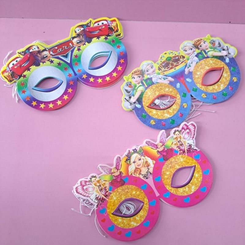 Jual 10 PCS TOPENG KARAKTER / TOPENG ULANG TAHUN / TOPENG KERTAS ...
